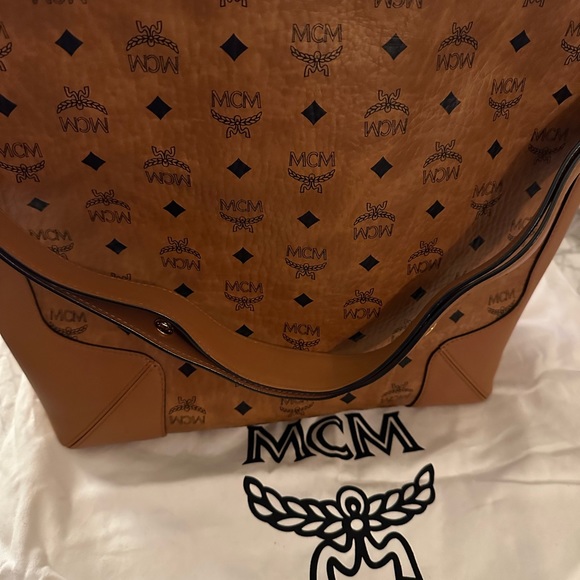 MCM | Bags | Mcm Large Aren Shoulder Bag | Poshmark